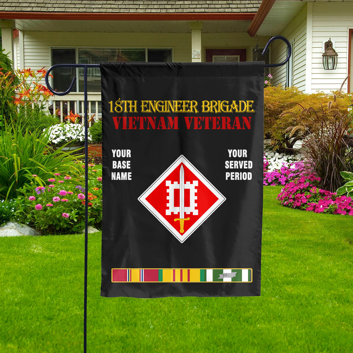 18TH ENGINEER BRIGADE - Double Sided 30"x40" Flag – Rotzila