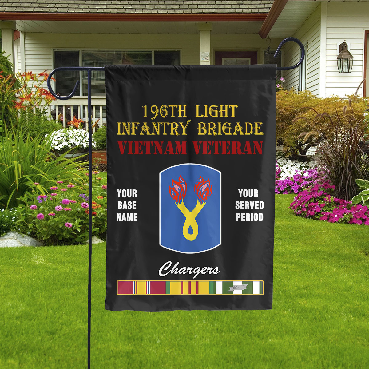 196TH LIGHT INFANTRY BRIGADE - Double Sided 30"x40" Flag – Rotzila