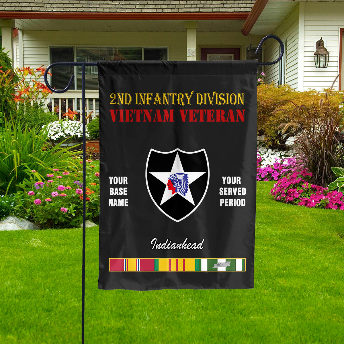 2ND INFANTRY DIVISION - Double Sided 30"x40" Flag – Rotzila
