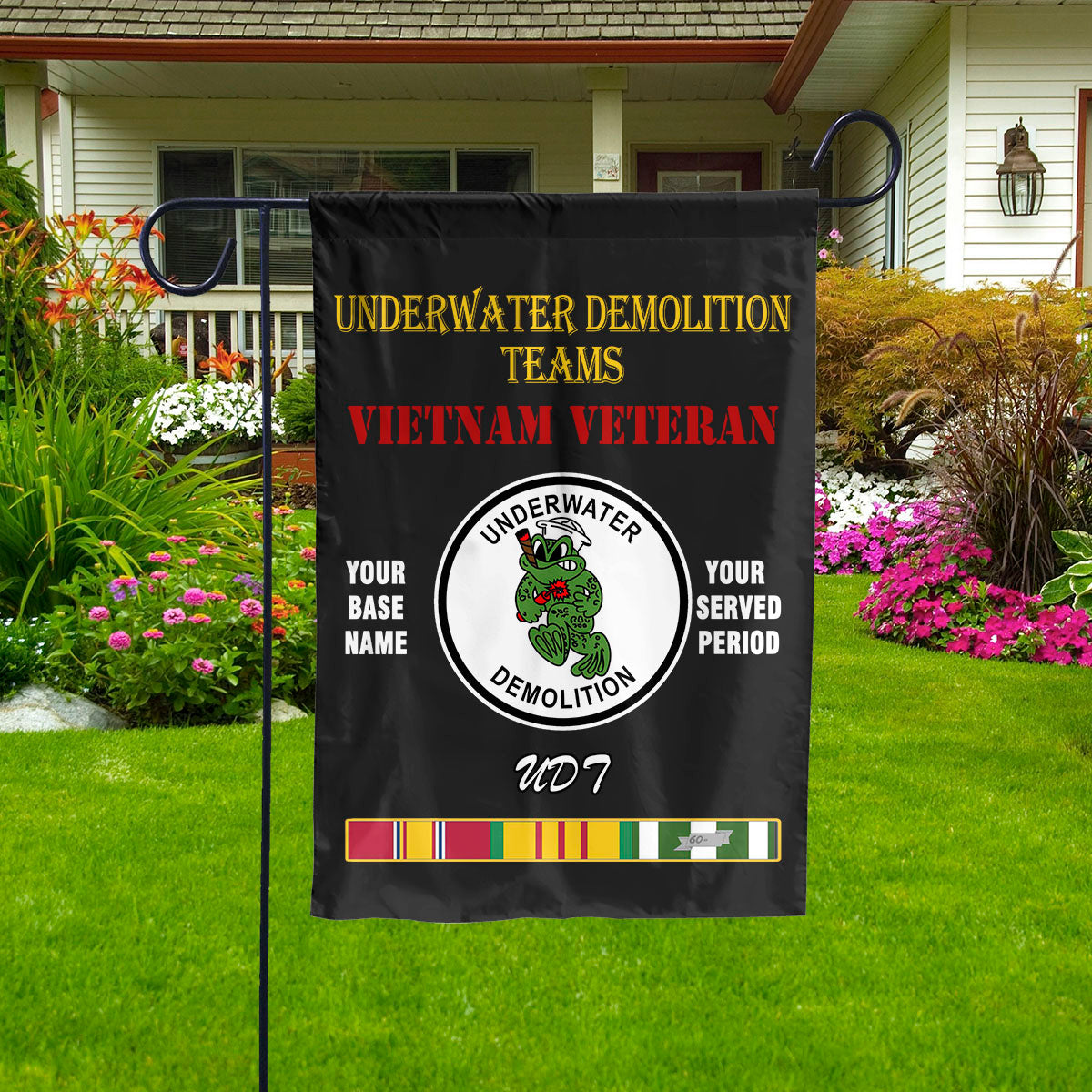 UNDERWATER DEMOLITION TEAMS - Double Sided 30" x 40" Flag – Rotzila