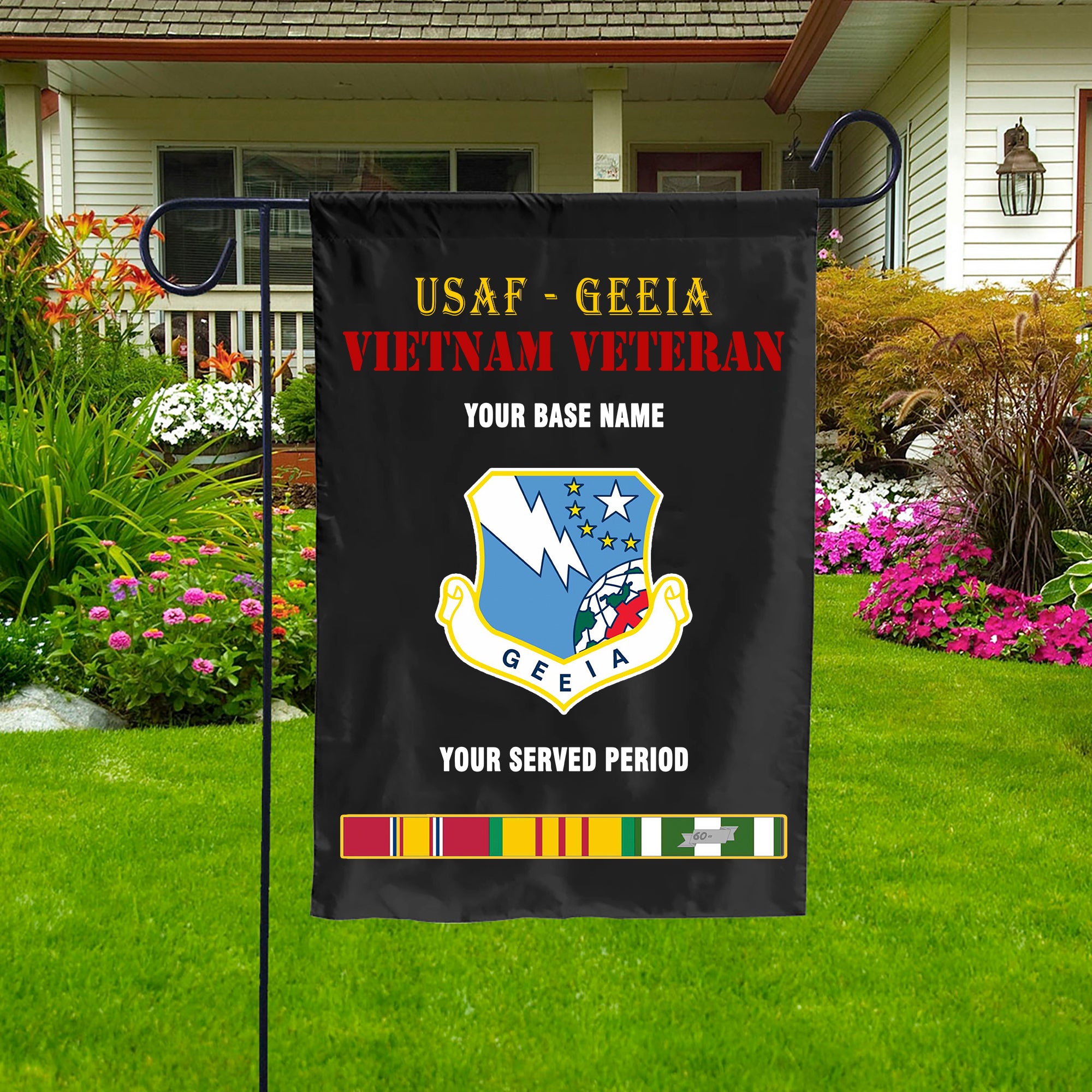 USAF GEEIA DOUBLE-SIDED PRINTED 12"x18" GARDEN FLAG – Rotzila